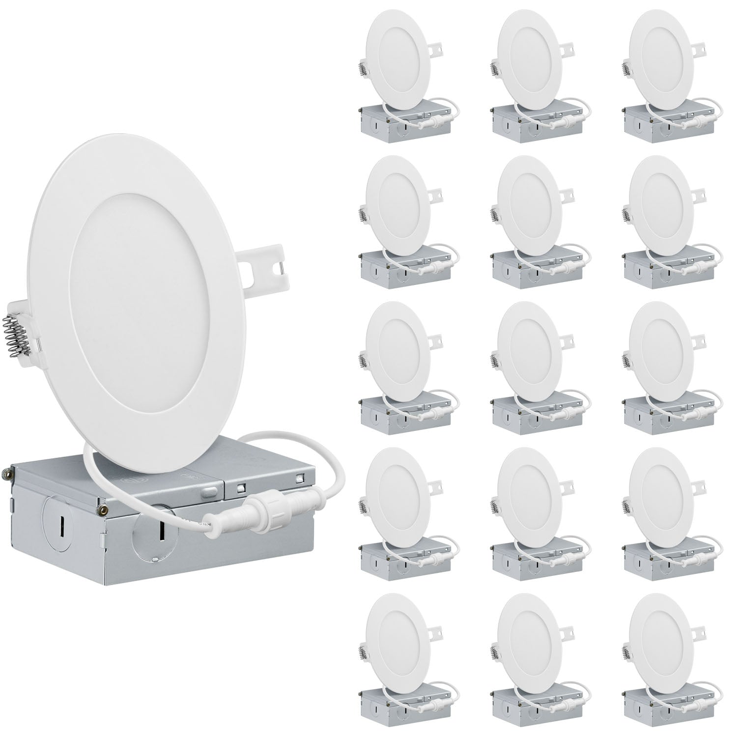 Slim Panel Pot Lights by Pack Sizes | Qplus Home - LED Lights, Pot ...