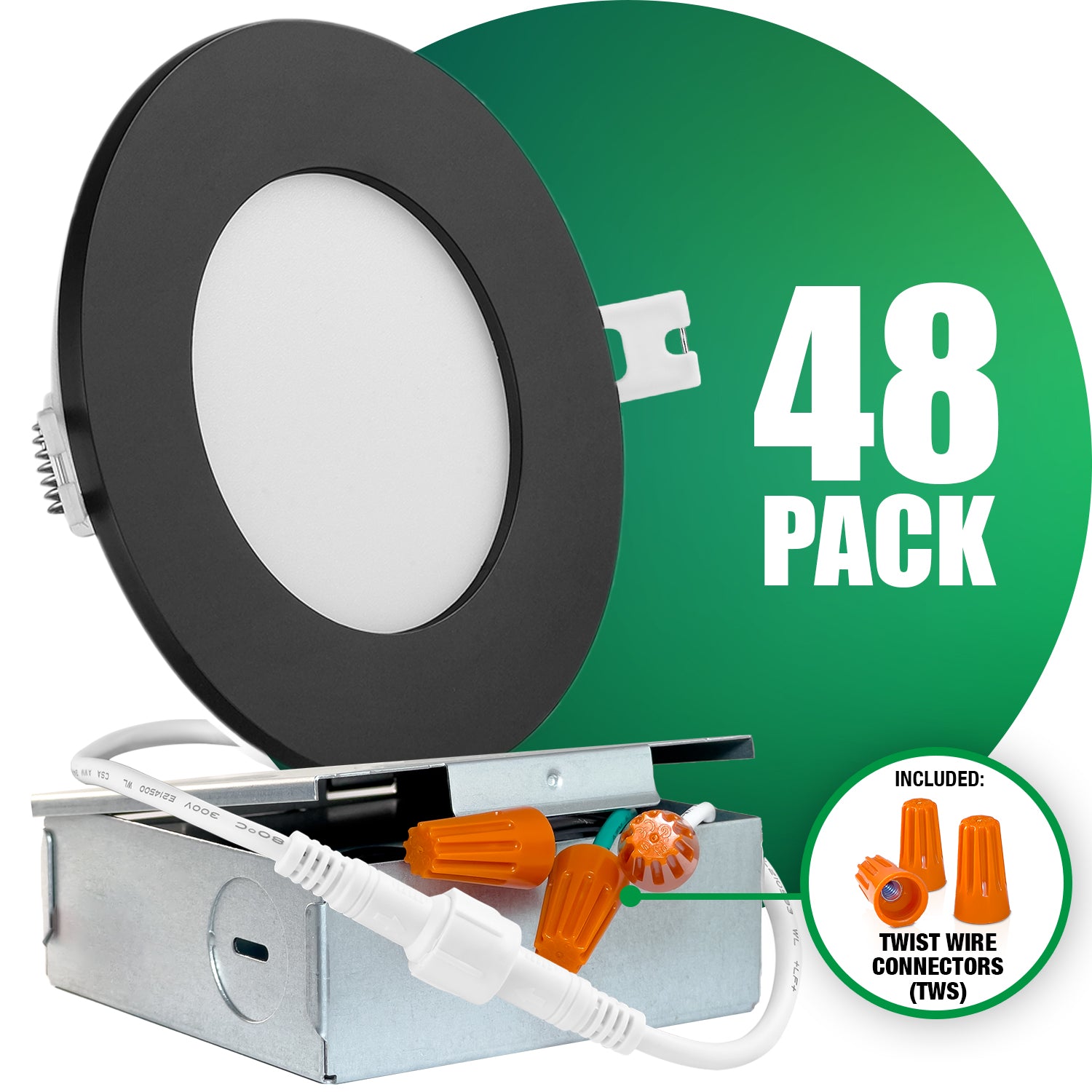 QPlus 4 Inch Slim Recessed LED Pot Lights | Pot Lights