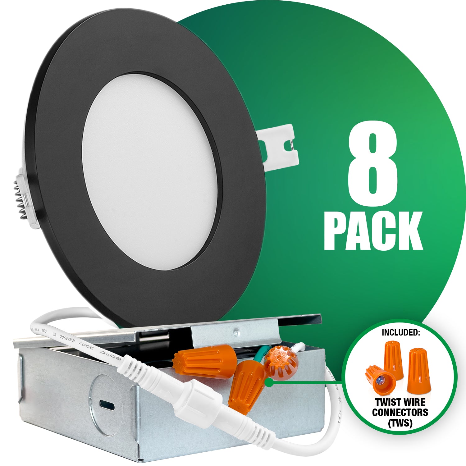 QPlus 4 Inch Slim Recessed LED Pot Lights | Pot Lights